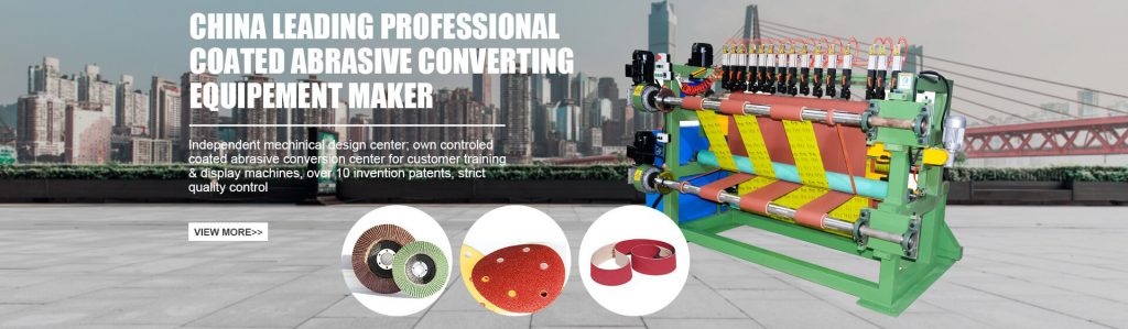 Coated Abrasive Converting Machinery Maker - ABR Machinery